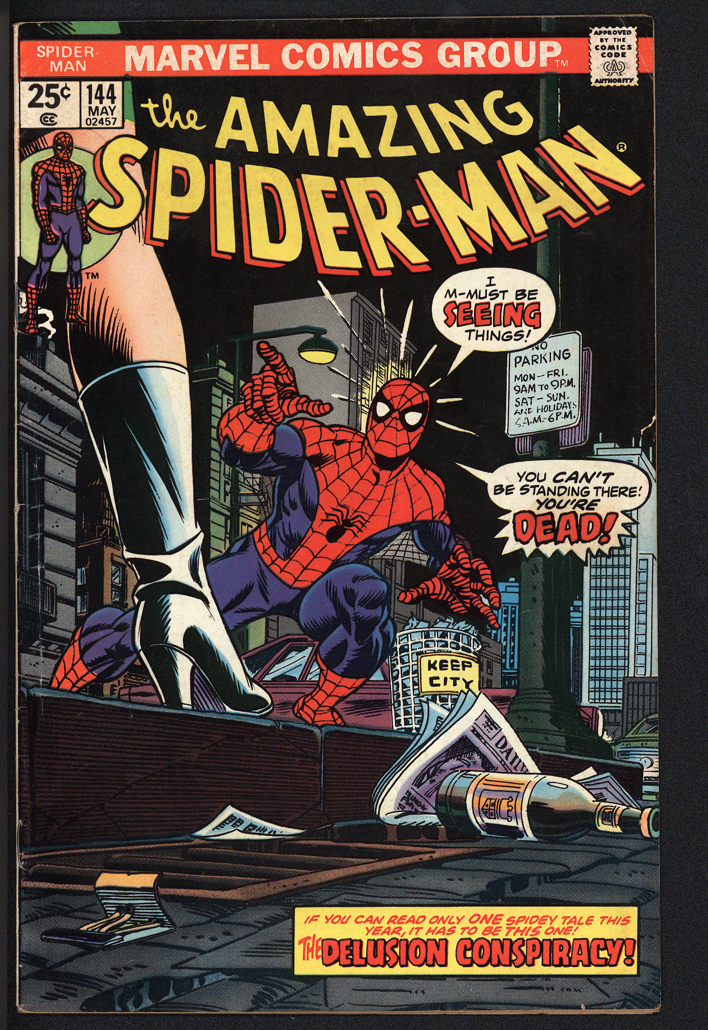AMAZING SPIDER-MAN #144 5.0 | Reece's Rare Comics