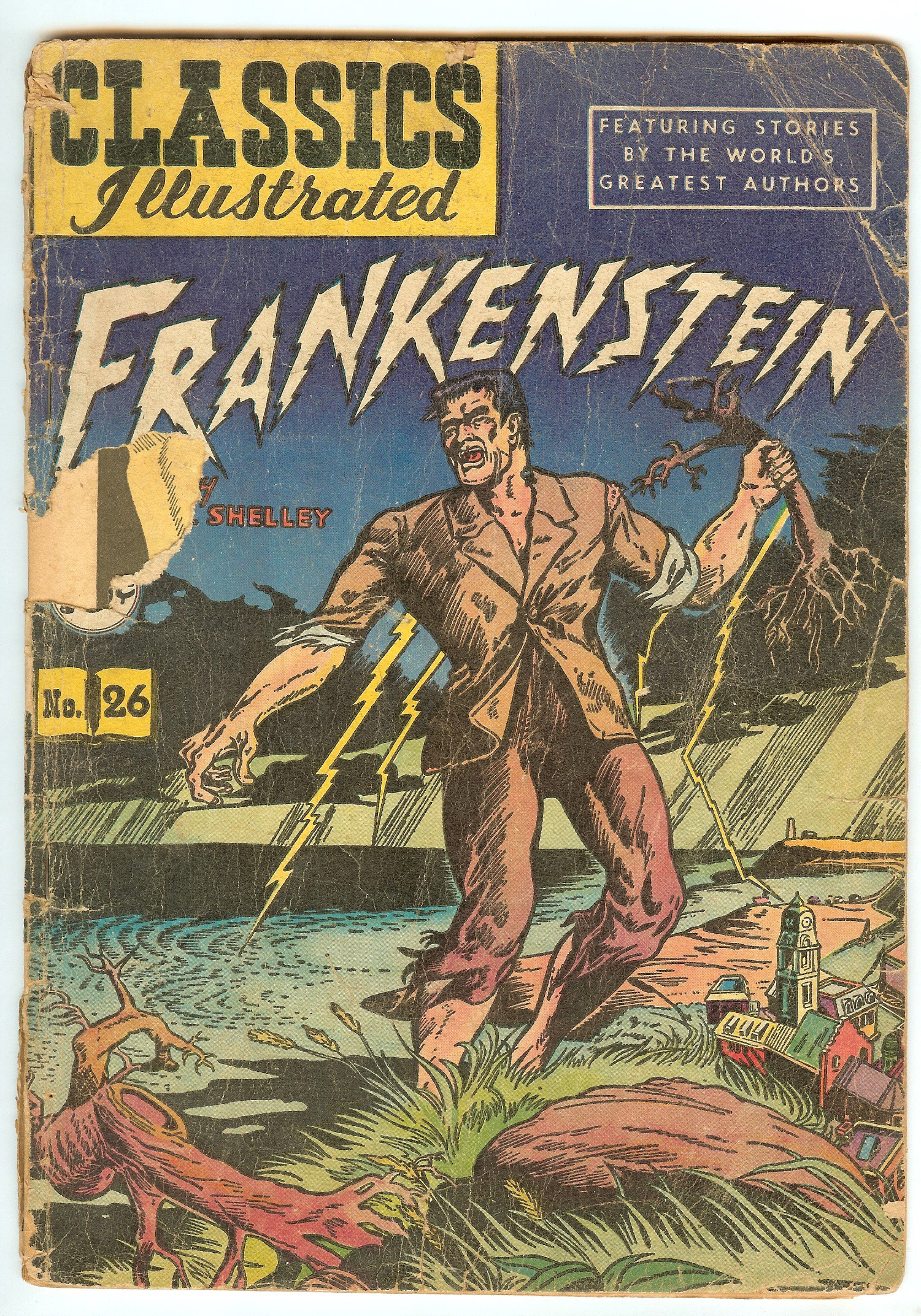 CLASSICS ILLUSTRATED #26 1.5 | Reece's Rare Comics