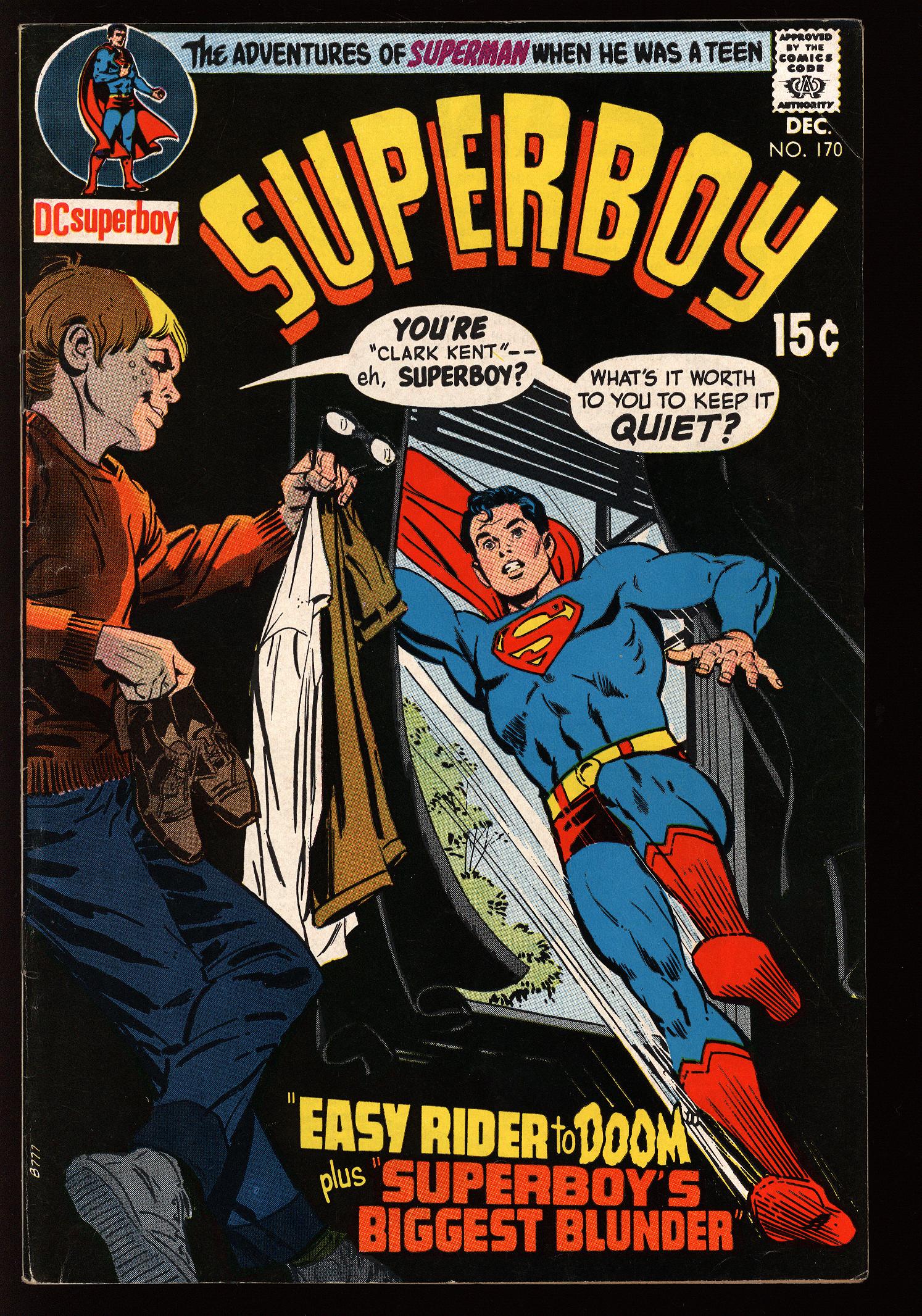 SUPERBOY #170 5.0 | Reece's Rare Comics