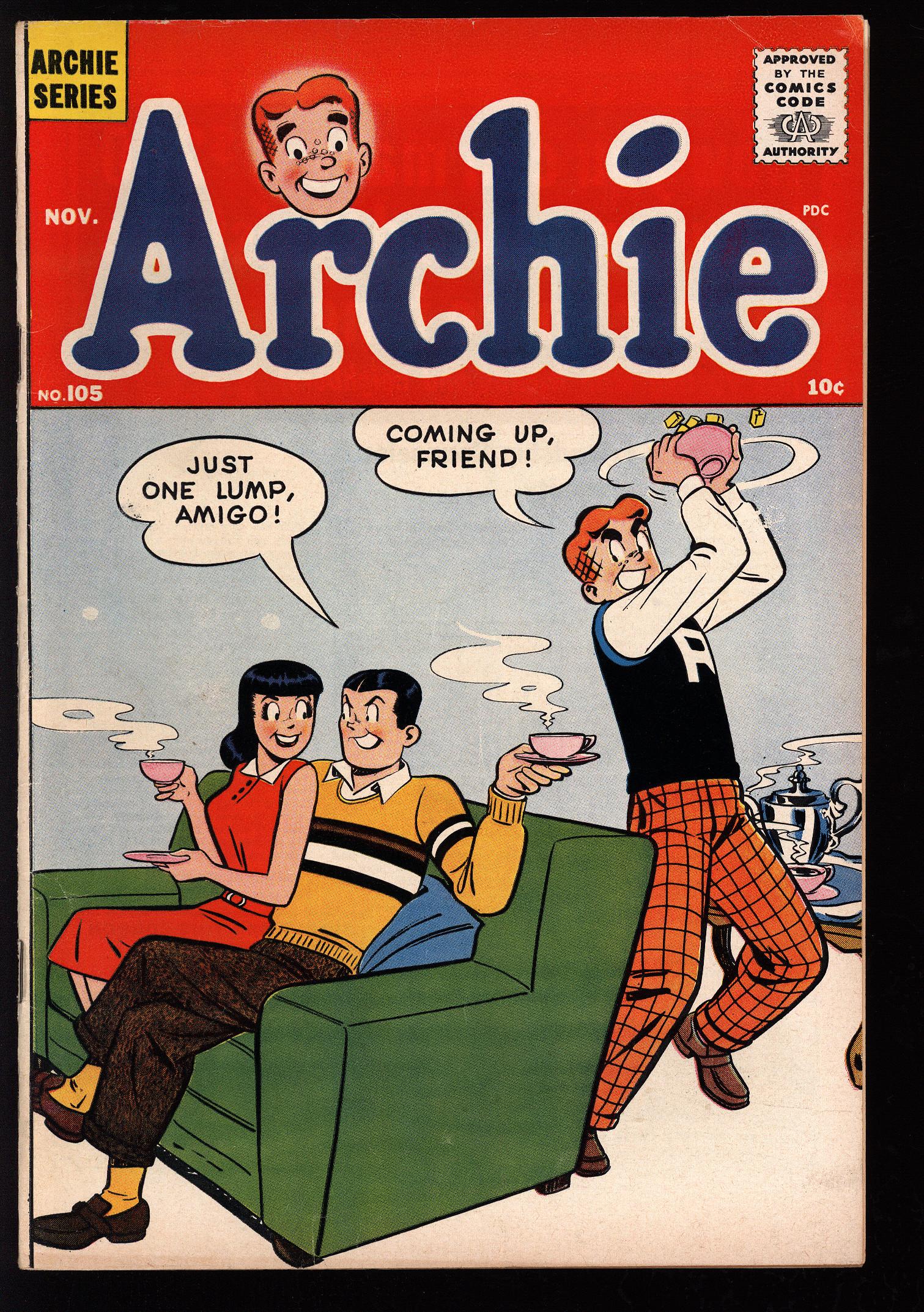 ARCHIE COMICS #105 5.5 | Reece's Rare Comics