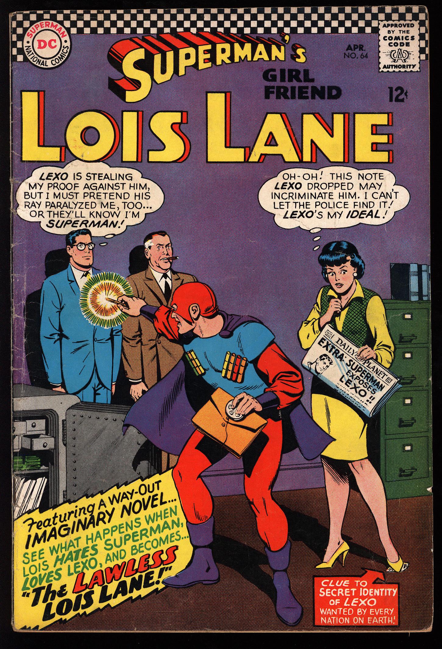SUPERMAN'S GIRLFRIEND LOIS LANE #64 5.0 | Reece's Rare Comics