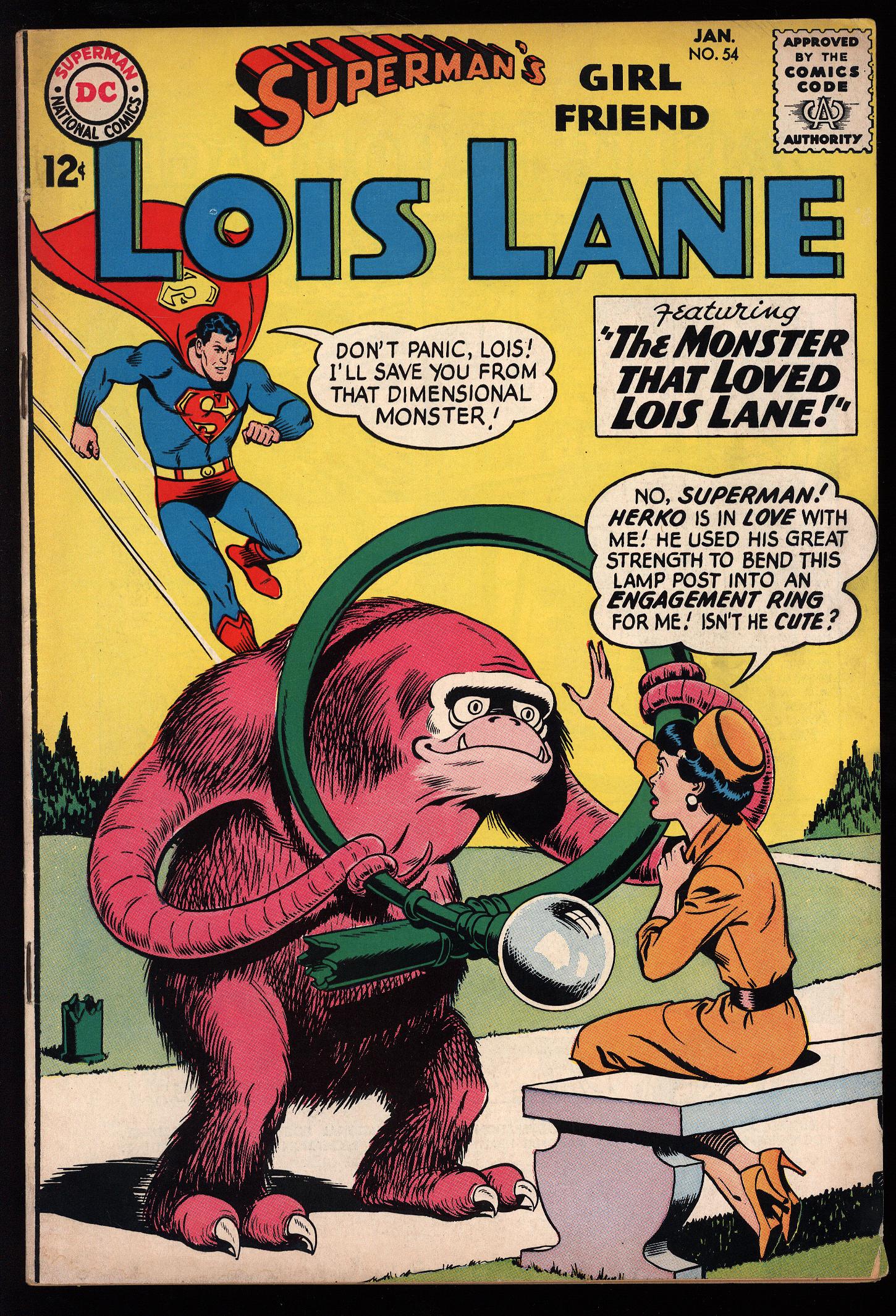 SUPERMAN'S GIRLFRIEND LOIS LANE #54 5.0 | Reece's Rare Comics