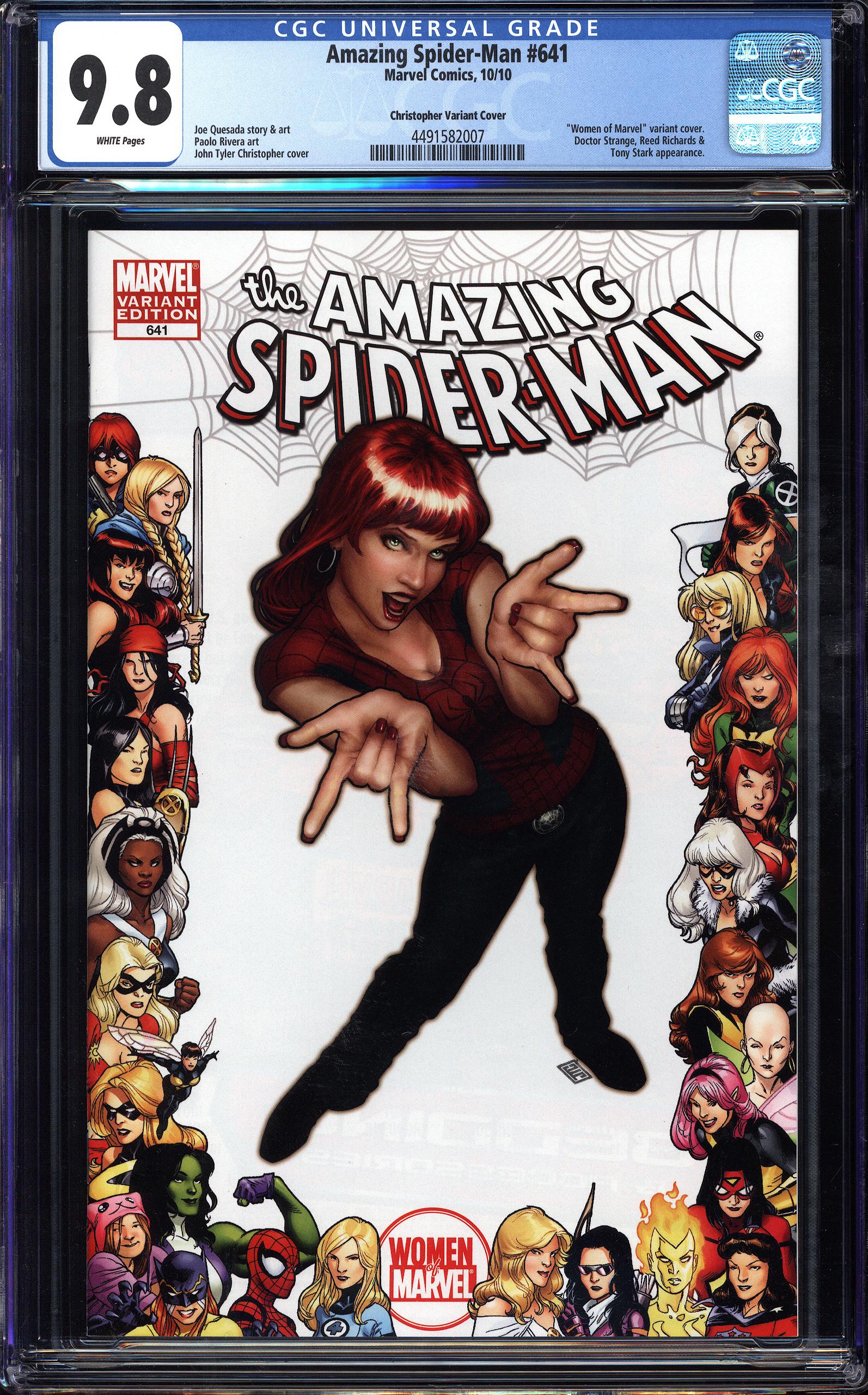 AMAZING SPIDER-MAN #641 CGC 9.8 WHITE PAGES | Reece's Rare Comics