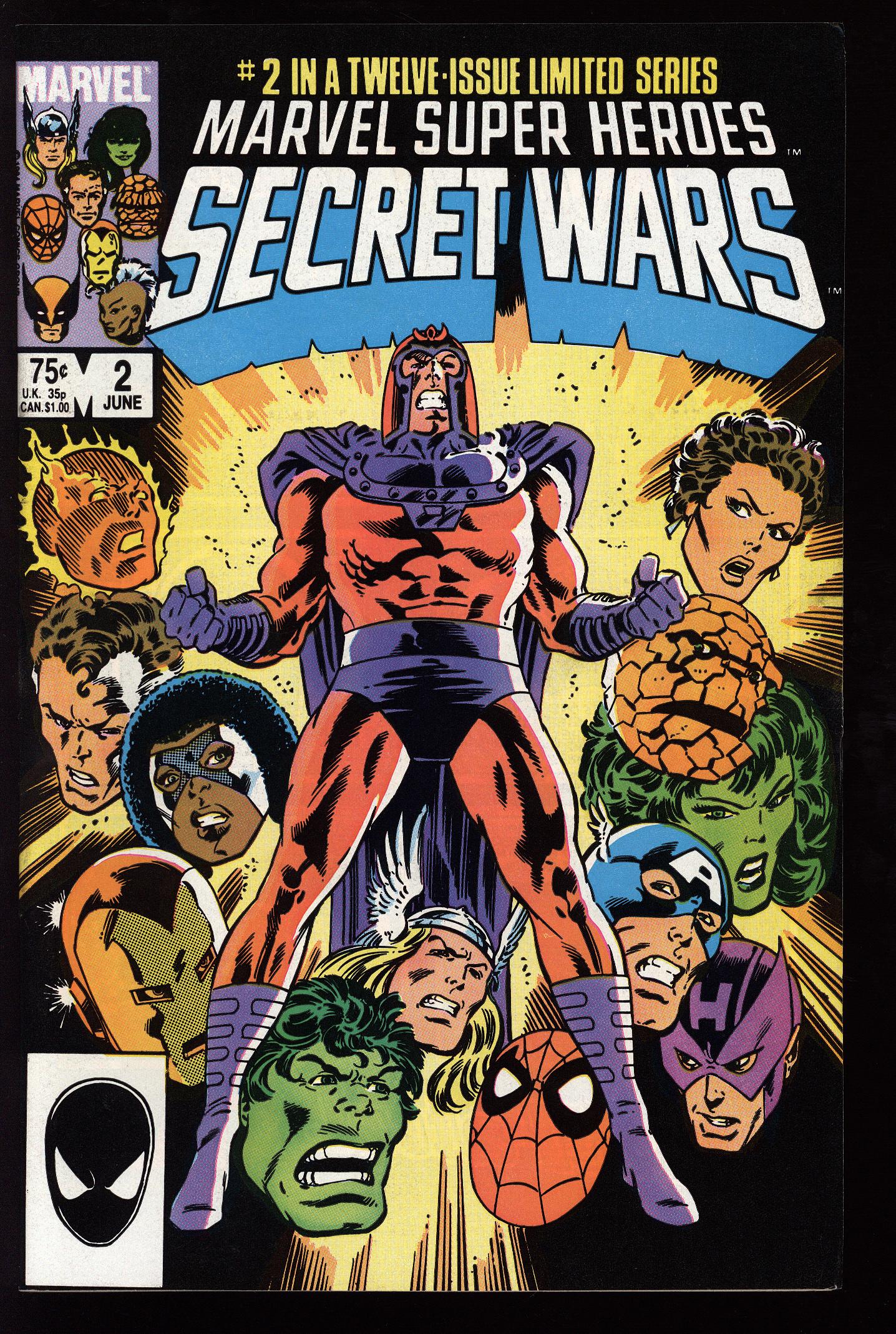 MARVEL SUPER HEROES SECRET WARS #2 7.0 | Reece's Rare Comics