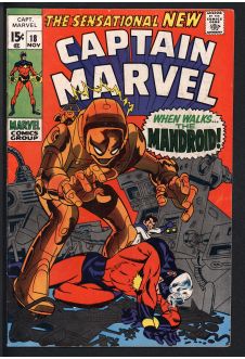 CAPTAIN MARVEL #18 5.0 | Reece's Rare Comics