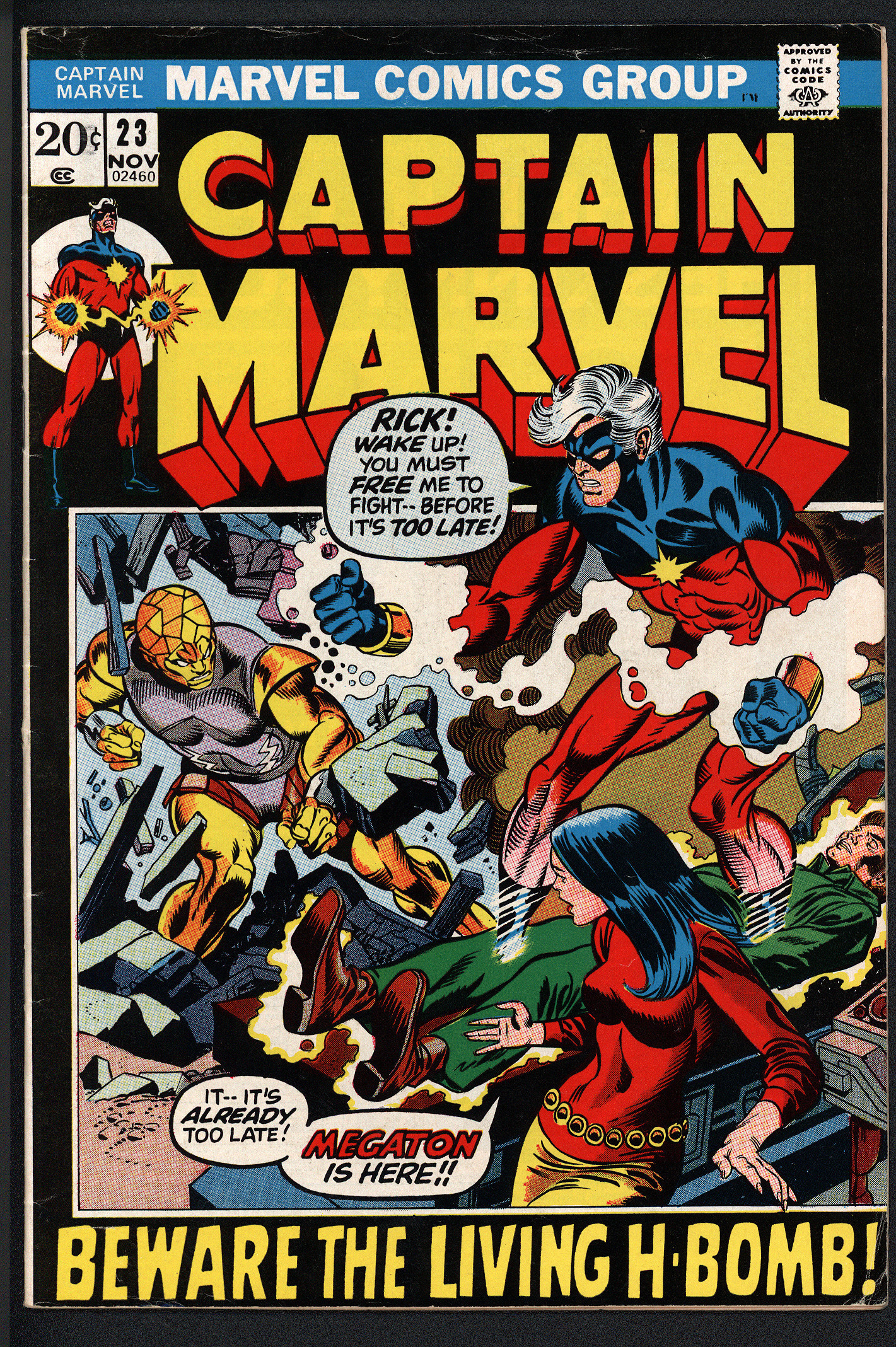 CAPTAIN MARVEL #23 5.5 | Reece's Rare Comics