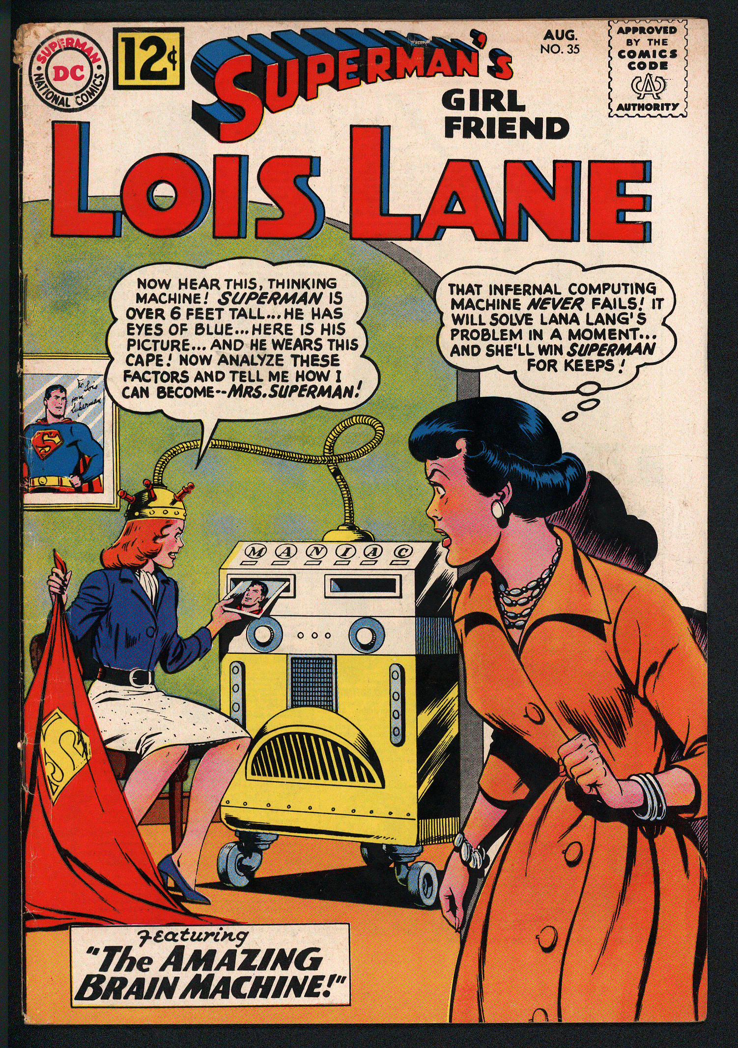 SUPERMAN'S GIRLFRIEND LOIS LANE #35 3.5 | Reece's Rare Comics