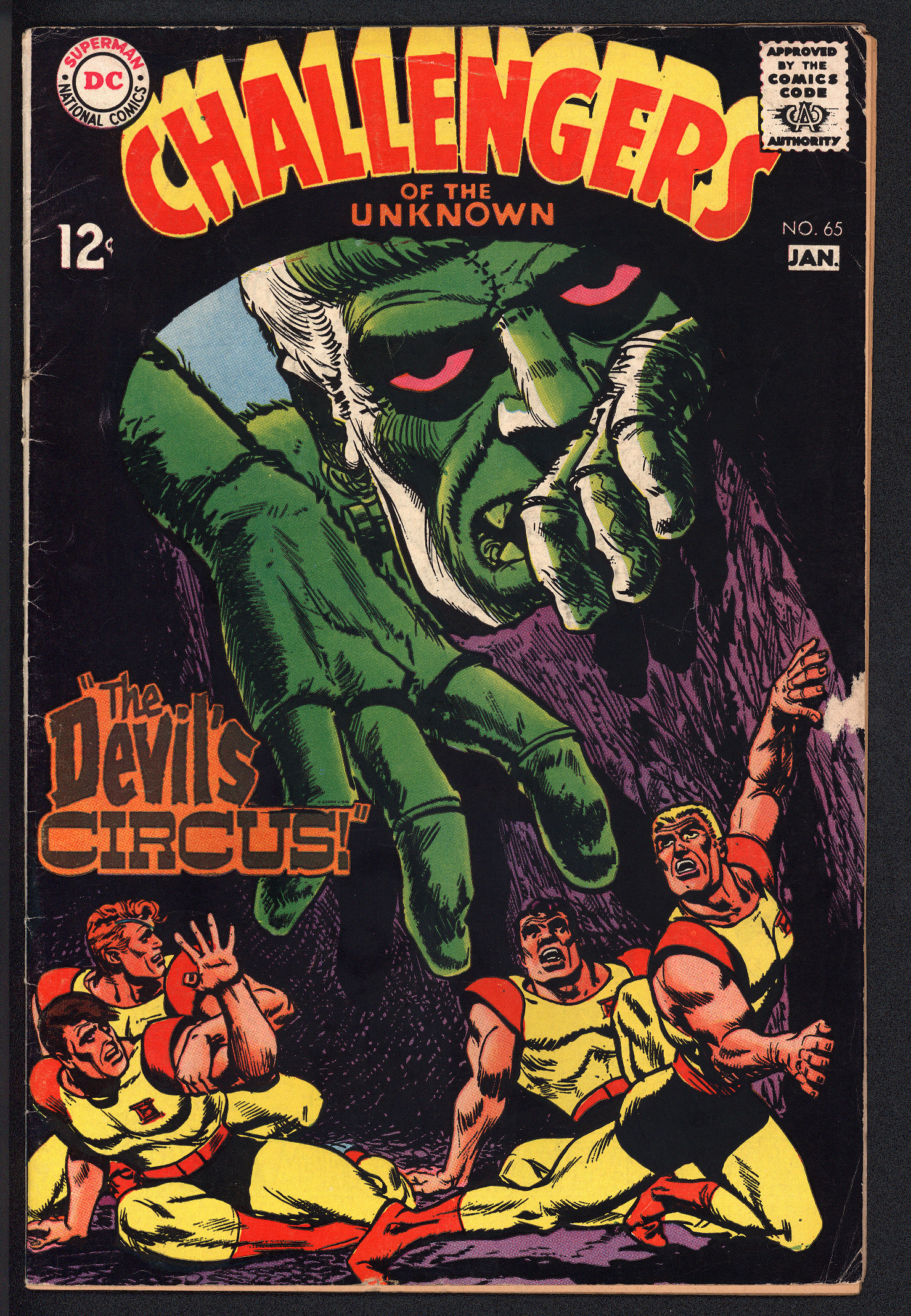 CHALLENGERS OF THE UNKNOWN #65 2.0 | Reece's Rare Comics