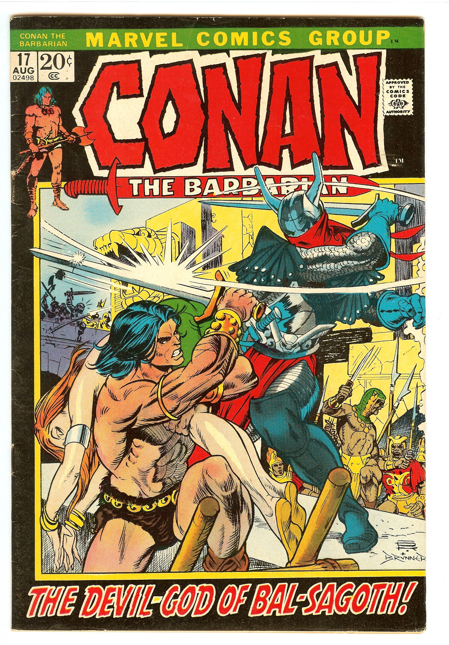 CONAN THE BARBARIAN #17 6.0 | Reece's Rare Comics