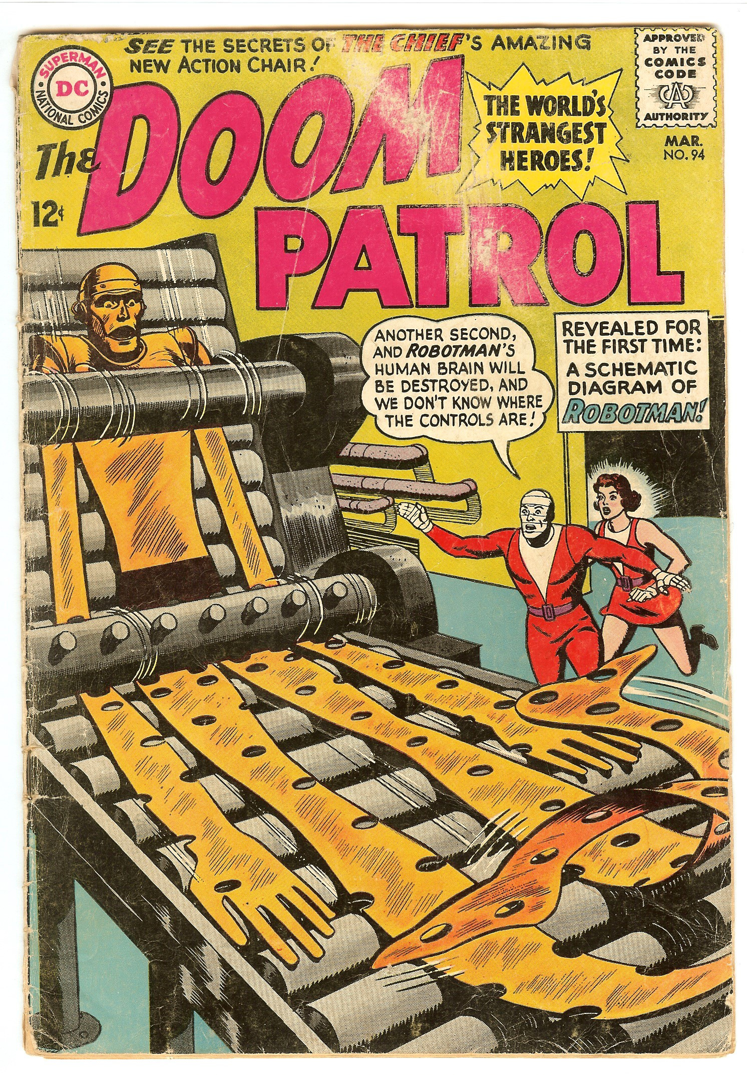 DOOM PATROL #94 2.5 | Reece's Rare Comics