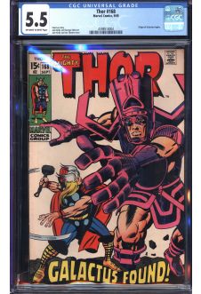 THOR #168 CGC 5.5 OW/WH PAGES | Reece's Rare Comics