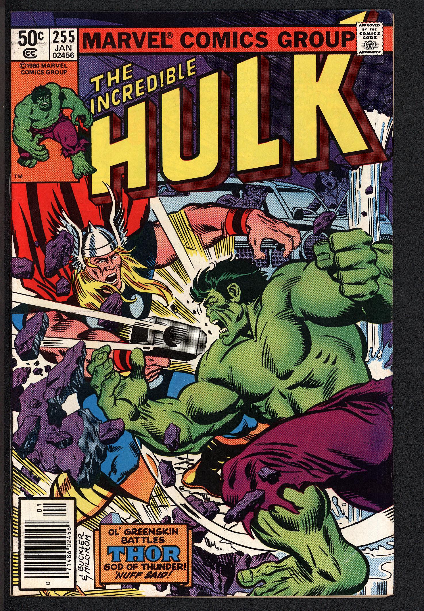 INCREDIBLE HULK #255 8.0 | Reece's Rare Comics