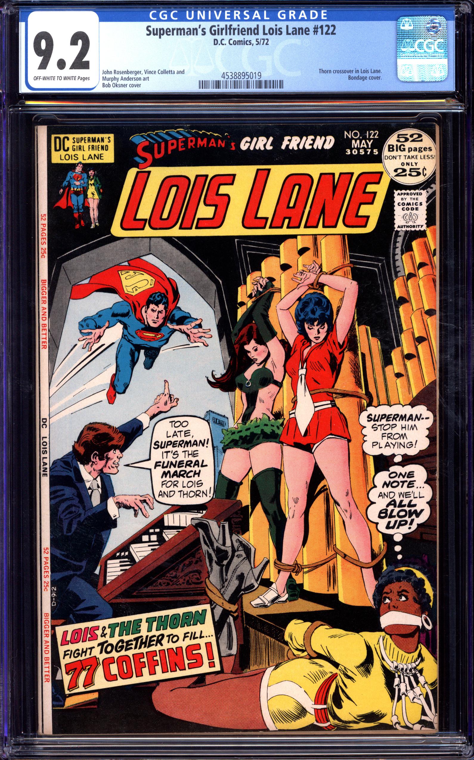 SUPERMAN'S GIRLFRIEND LOIS LANE #122 9.2 OW/WH PAGES | Reece's Rare Comics