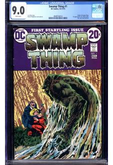SWAMP THING #1 CGC 9.0 WHITE PAGES | Reece's Rare Comics