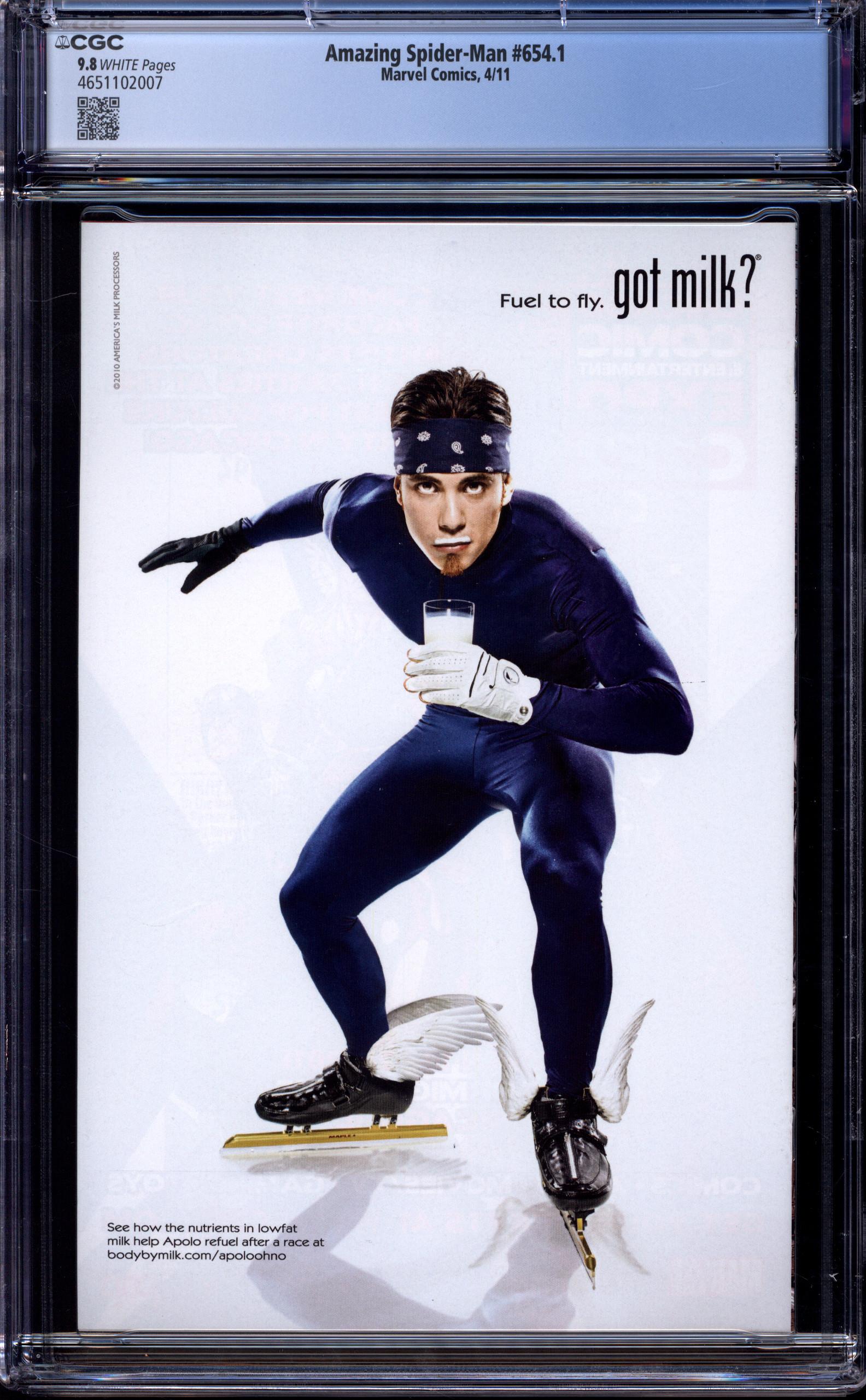 AMAZING SPIDER-MAN #654.1 CGC 9.8 WHITE PAGES | Reece's Rare Comics