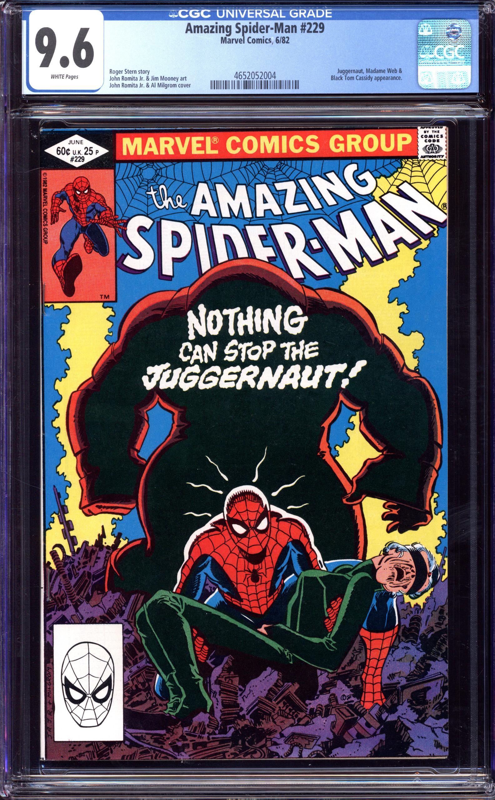AMAZING SPIDER-MAN #229 CGC 9.6 WHITE PAGES | Reece's Rare Comics