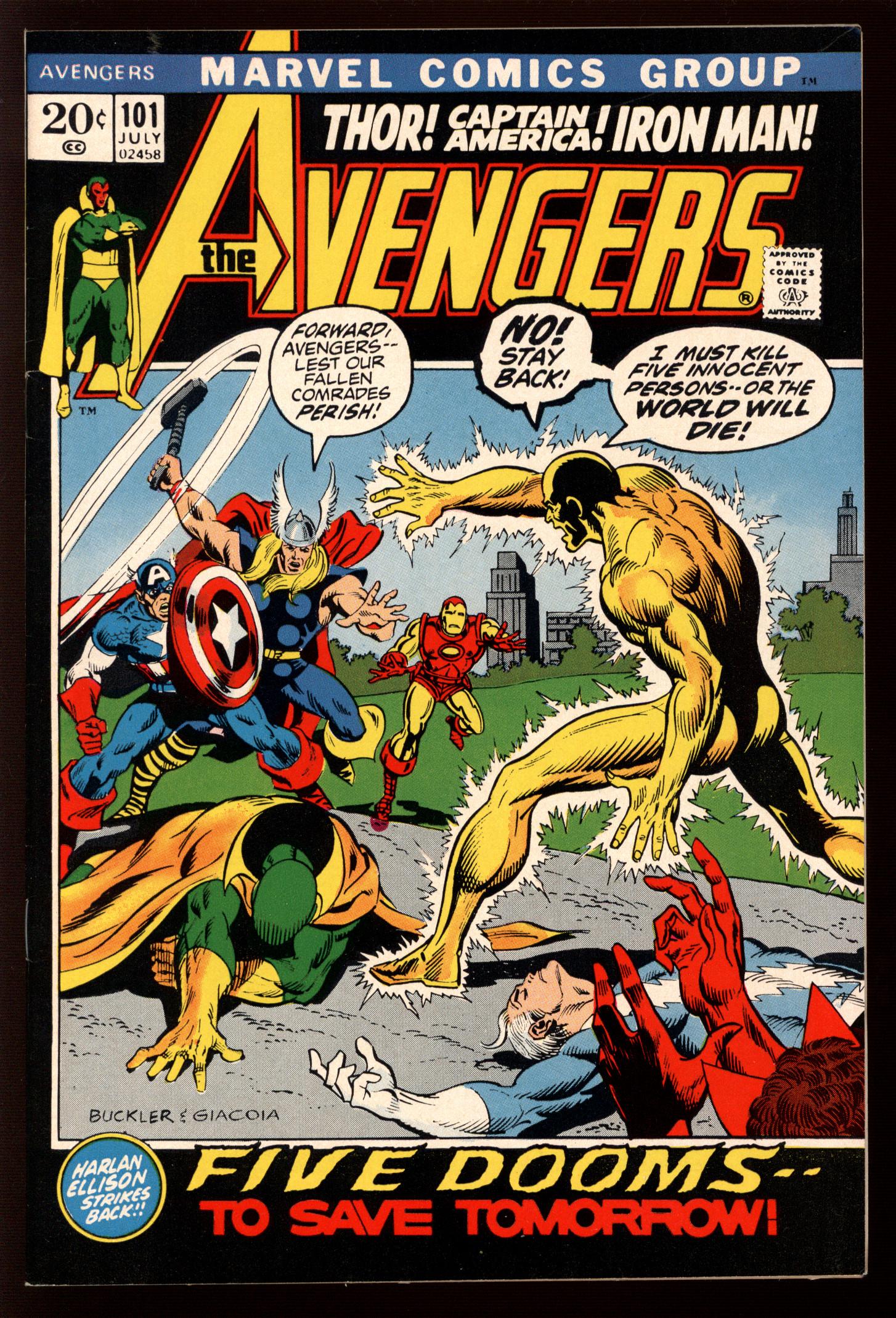AVENGERS #101 8.5 | Reece's Rare Comics
