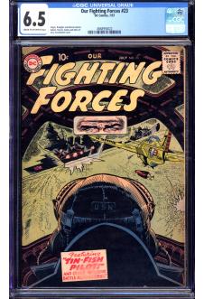 OUR FIGHTING FORCES #23 CGC 6.5 CR/OW PAGES | Reece's Rare Comics