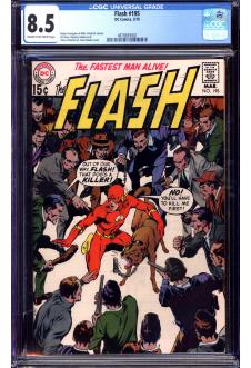 FLASH #195 CGC 8.5 CR/OW PAGES | Reece's Rare Comics