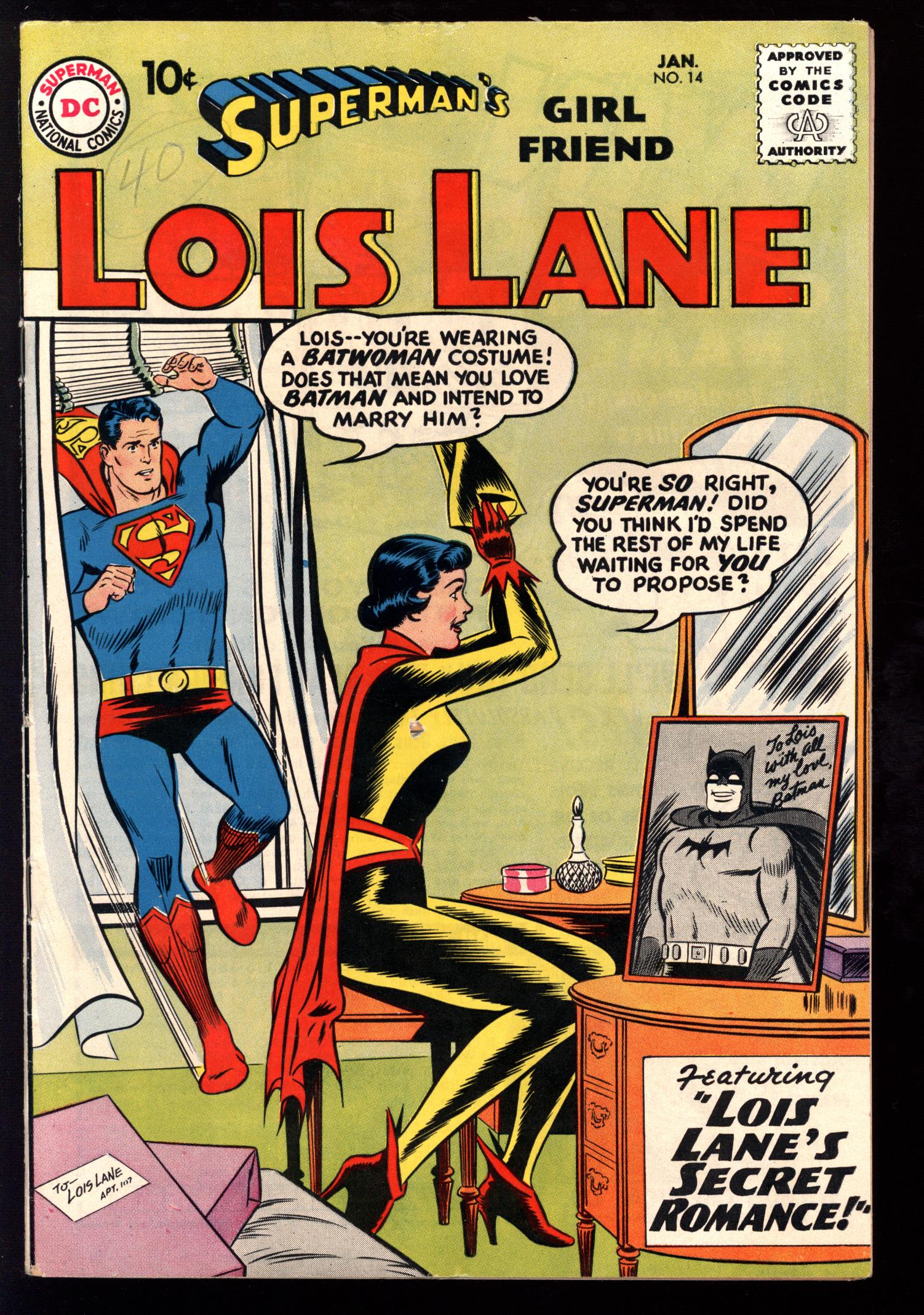 SUPERMAN'S GIRLFRIEND LOIS LANE #14 5.0 | Reece's Rare Comics