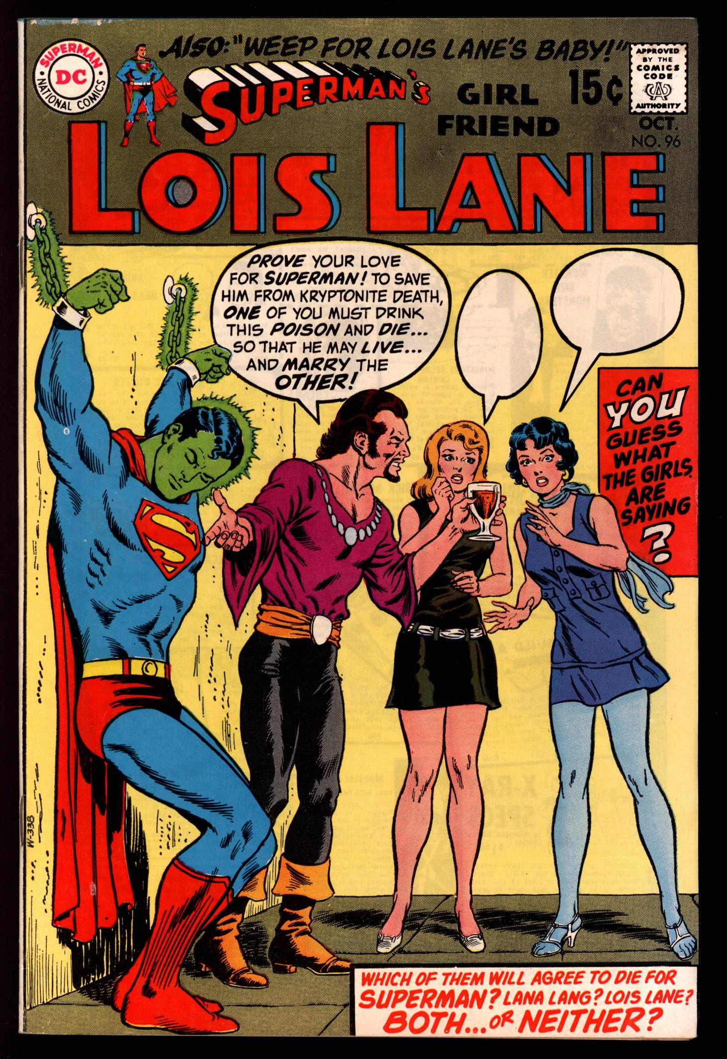 SUPERMAN'S GIRLFRIEND LOIS LANE #96 7.0 | Reece's Rare Comics