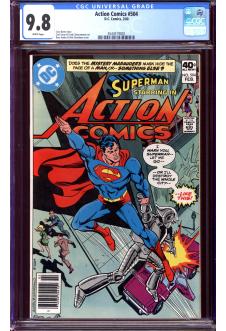 ACTION COMICS #504 CGC 9.8 WHITE PAGES | Reece's Rare Comics