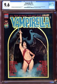 VAMPIRELLA #30 CGC 9.6 OW/WH PAGES DOUBLE COVER | Reece's Rare Comics