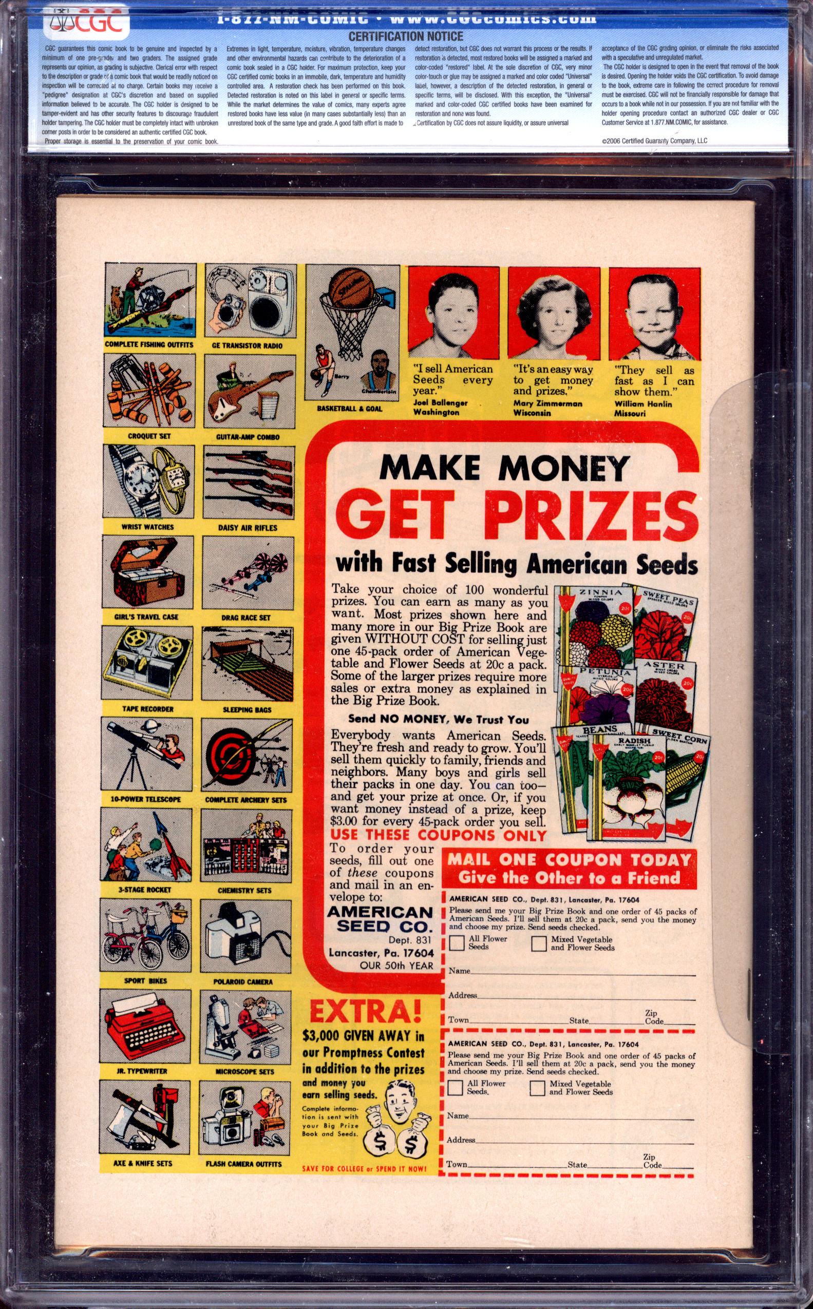 TEEN TITANS #14 CGC 9.0 OW/WH PAGES | Reece's Rare Comics