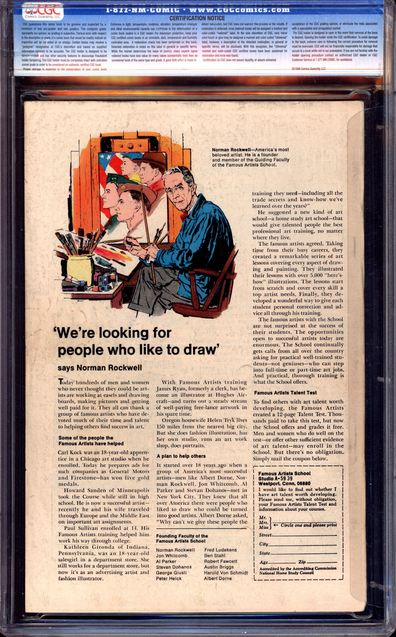 SILVER SURFER #3 CGC 5.0 OW PAGES | Reece's Rare Comics