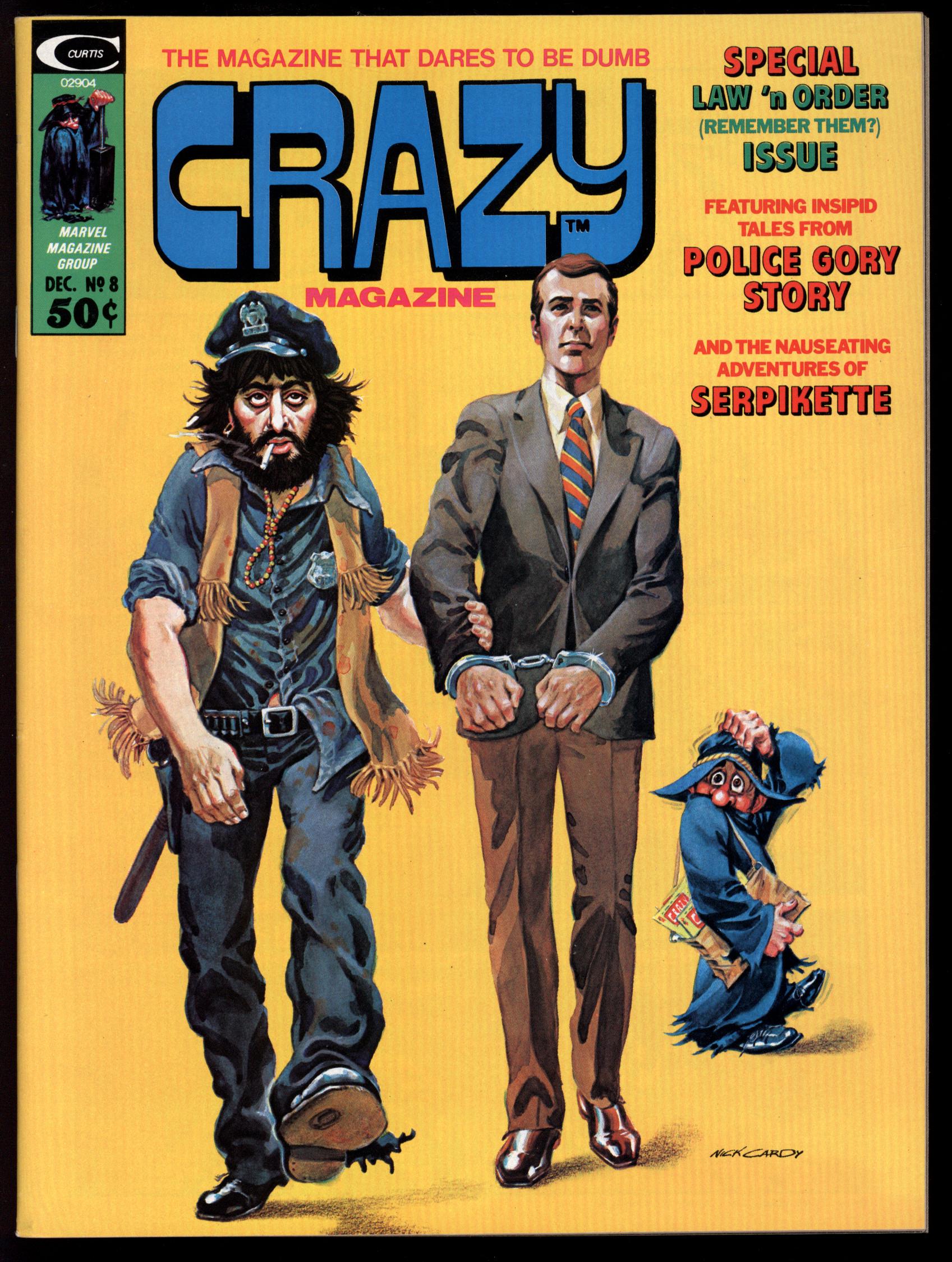 CRAZY #8 8.0 | Reece's Rare Comics