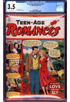 TEEN-AGE ROMANCES #21 CGC 3.5 OW PAGES | Reece's Rare Comics