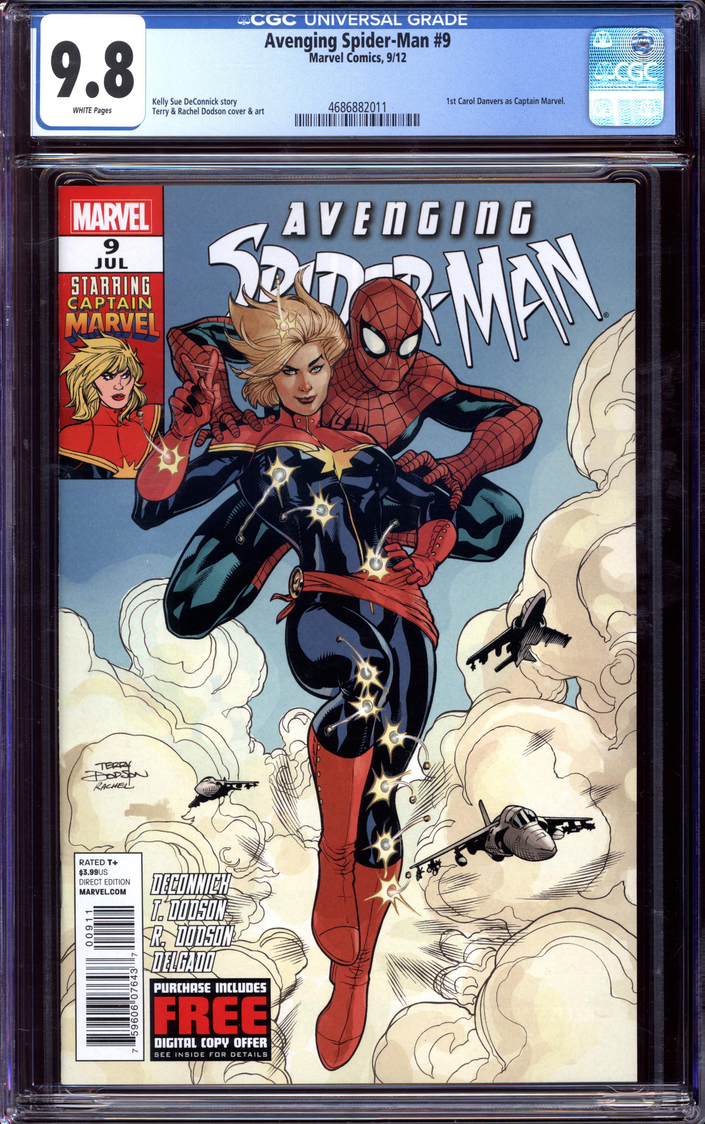 AVENGING SPIDER-MAN #9 CGC 9.8 WHITE PAGES | Reece's Rare Comics