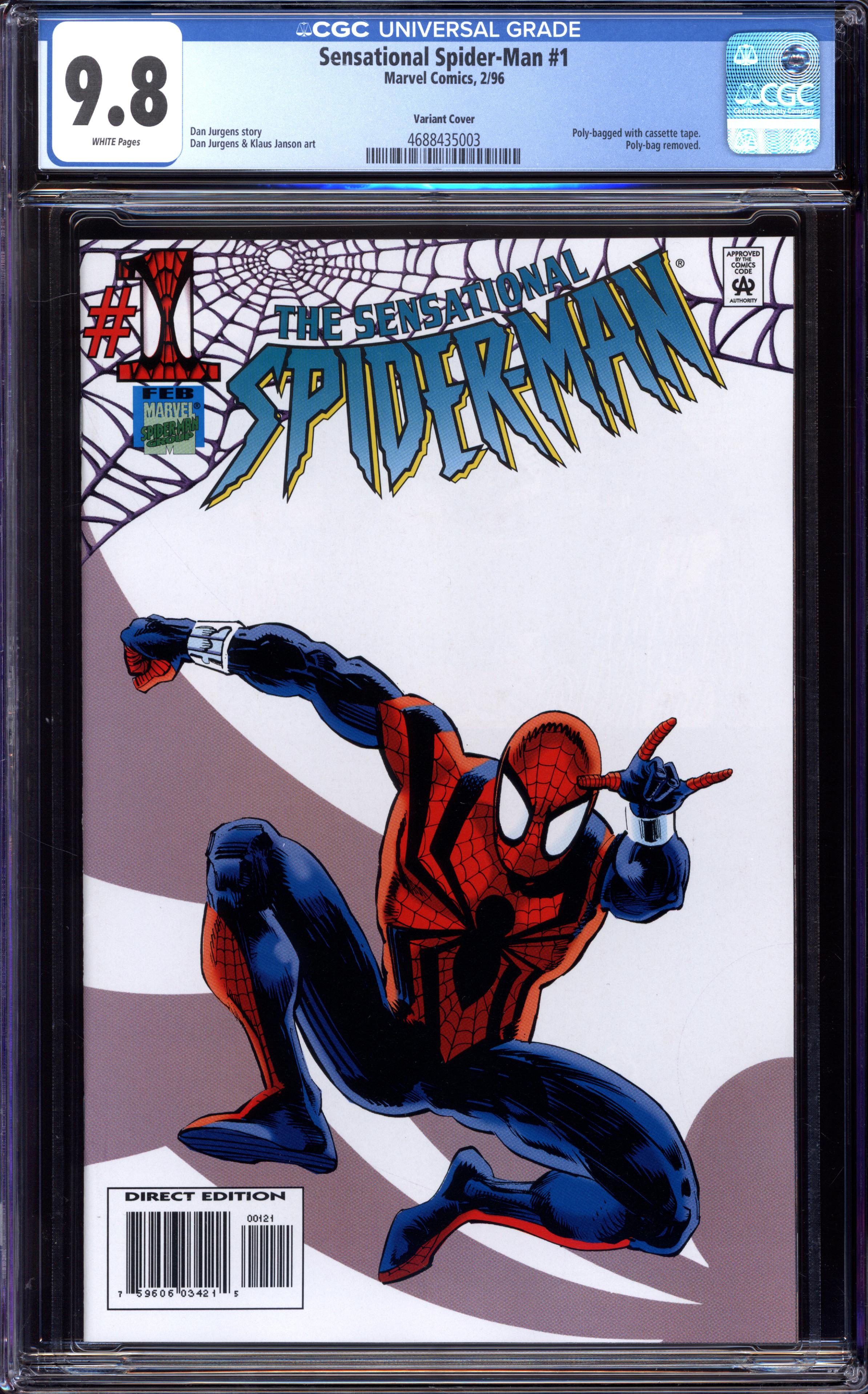 Sensational Spider Man 1 Value