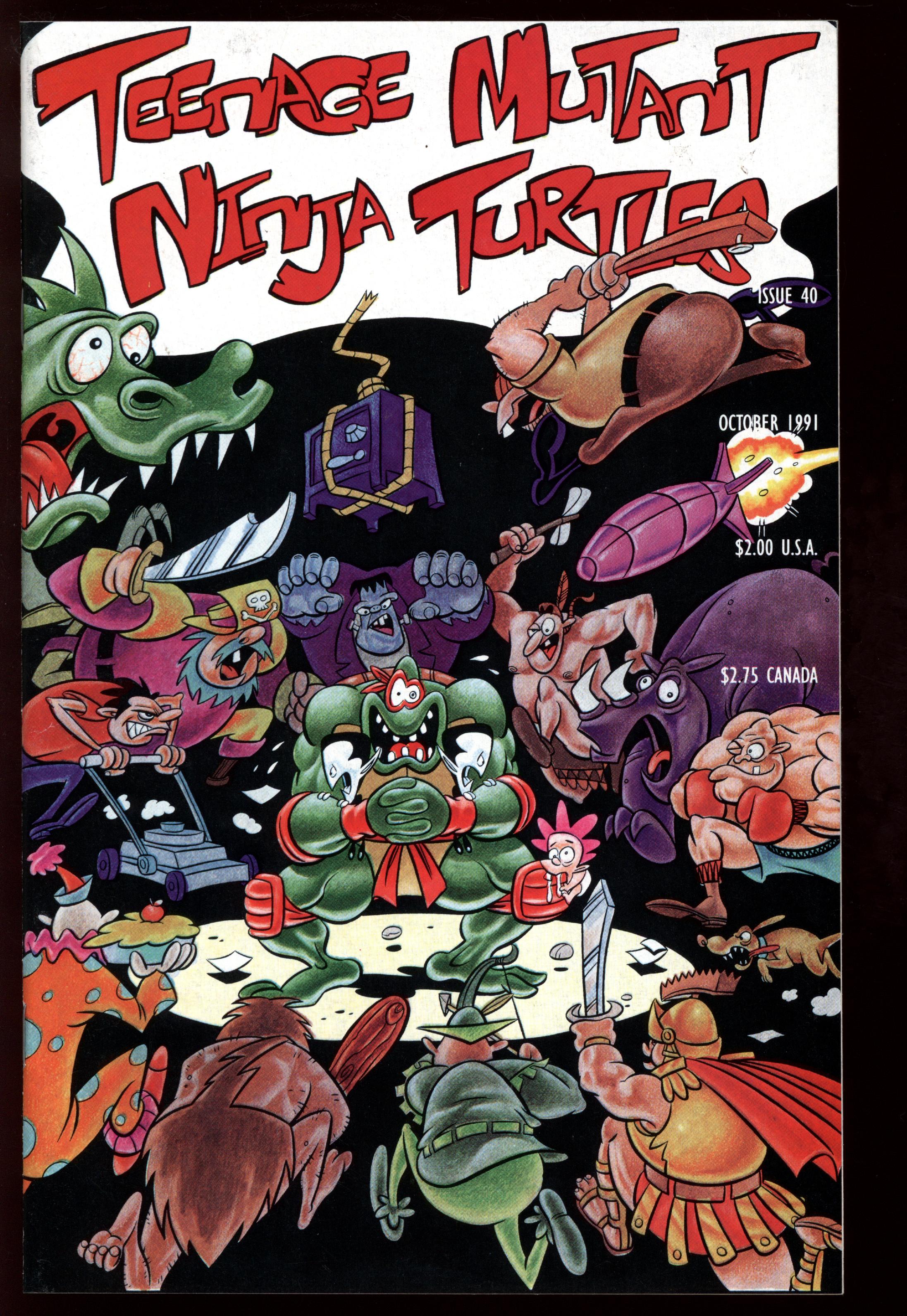 TEENAGE MUTANT NINJA TURTLES #40 9.2 | Reece's Rare Comics