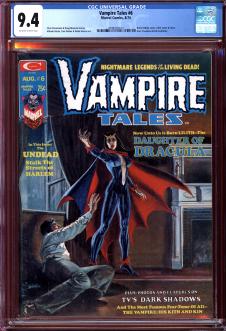 VAMPIRE TALES #6 CGC 9.4 OW/WH PAGES | Reece's Rare Comics